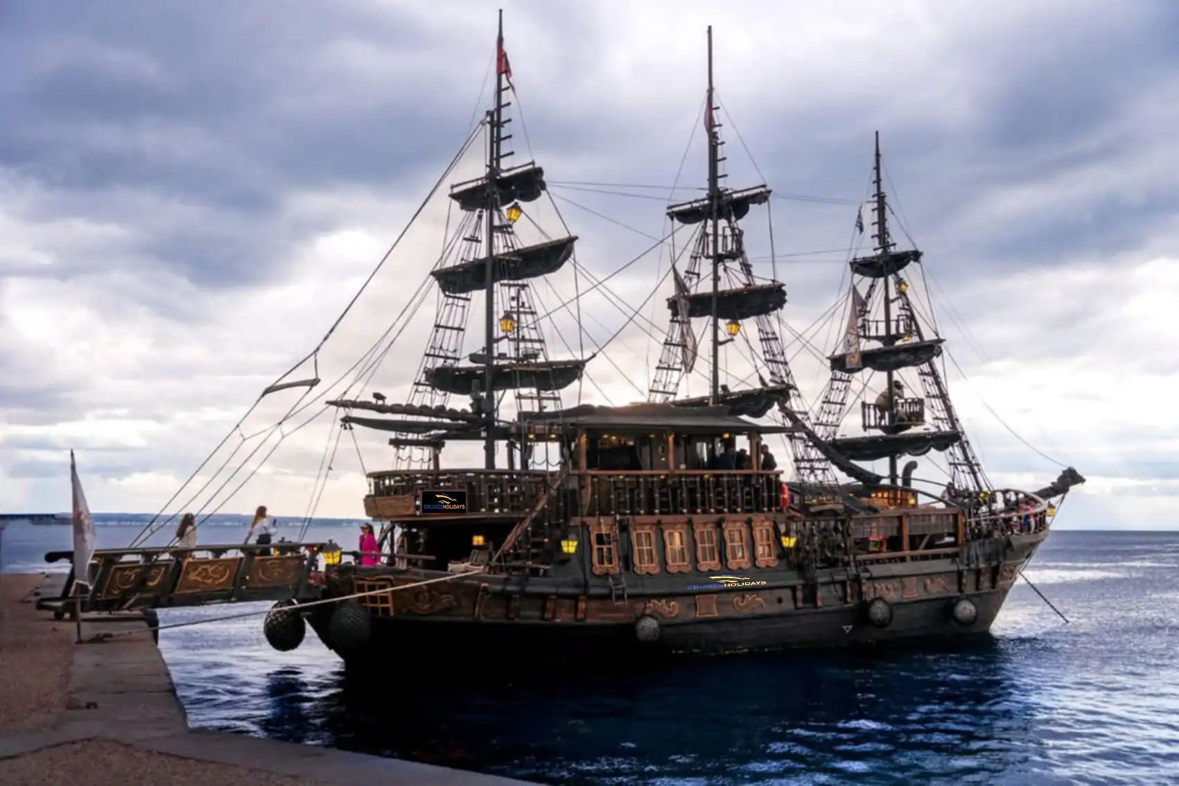 Rent Wooden Pirate Ship 150 Guests • PASSENGER/TOURISTIC BOATS ...
